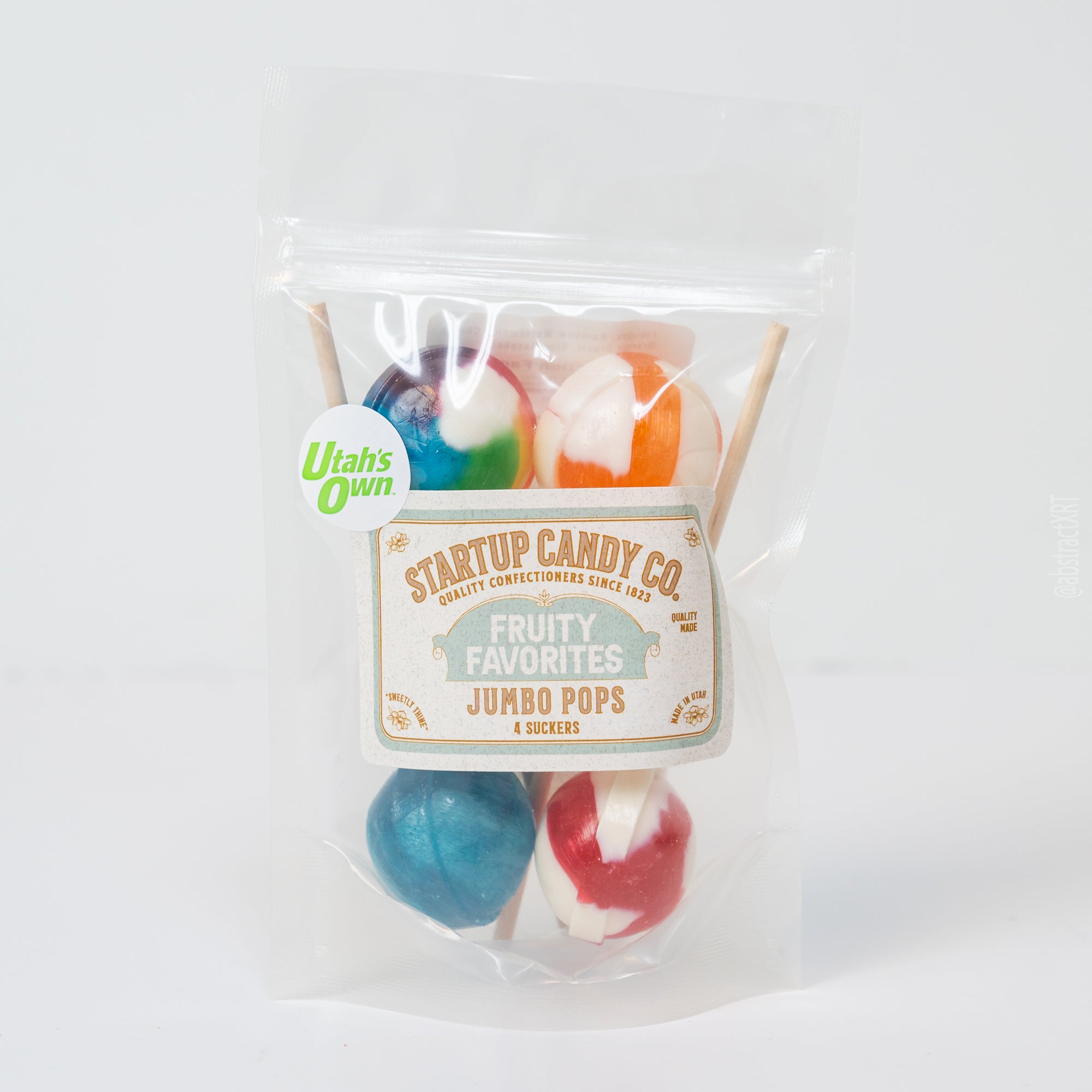 Fruity Favorites Jumbo Pop Assortment - 4 count – Startup Candy Co.